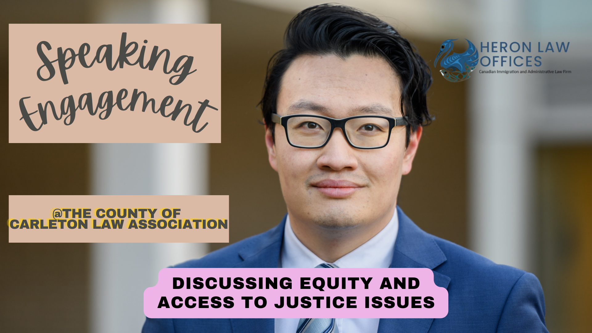 Speaking Engagement: CCLA Equity Conference - Heron Law Offices