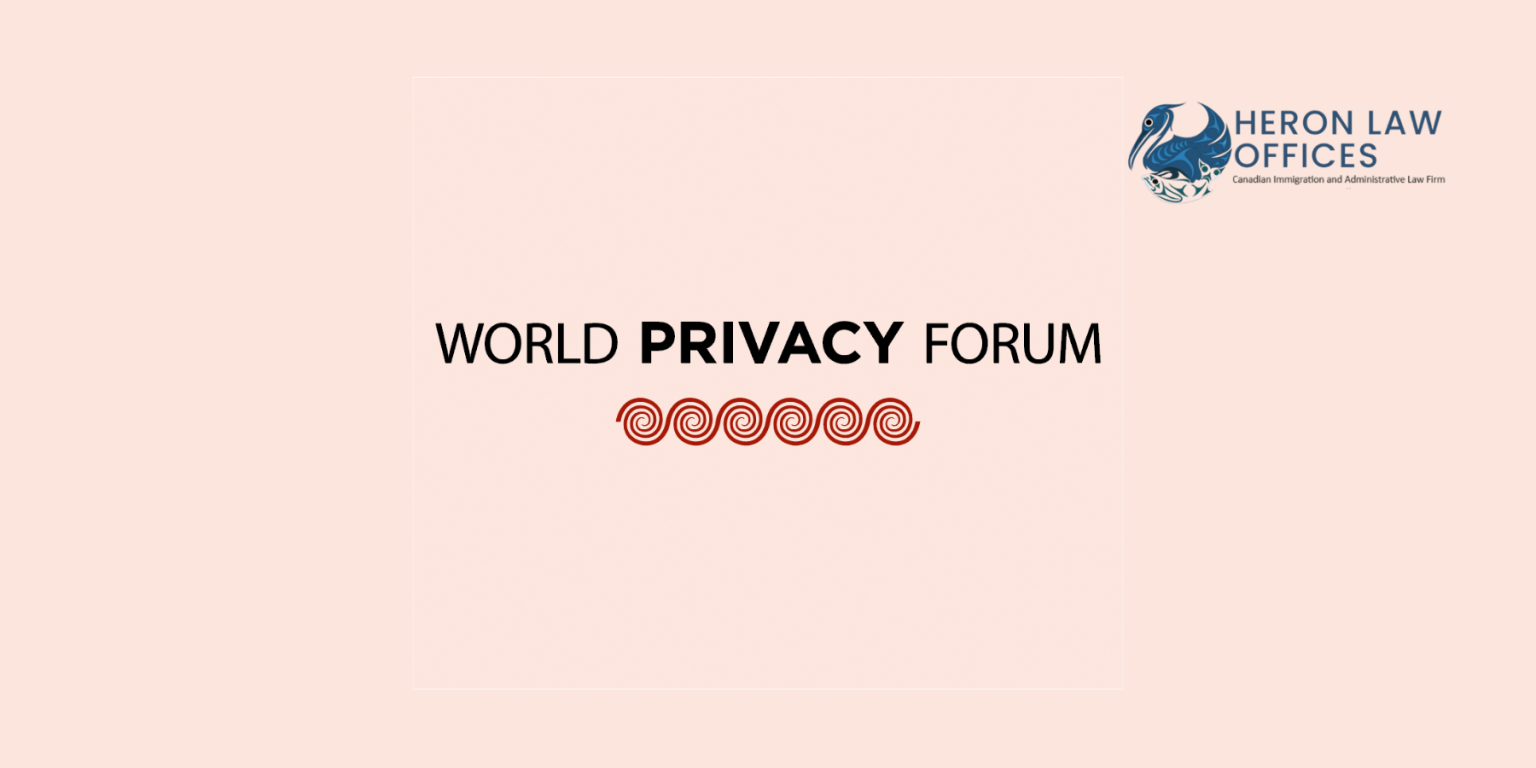 Will Tao has Been Cited in the World Privacy Forum on AI Governance in ...