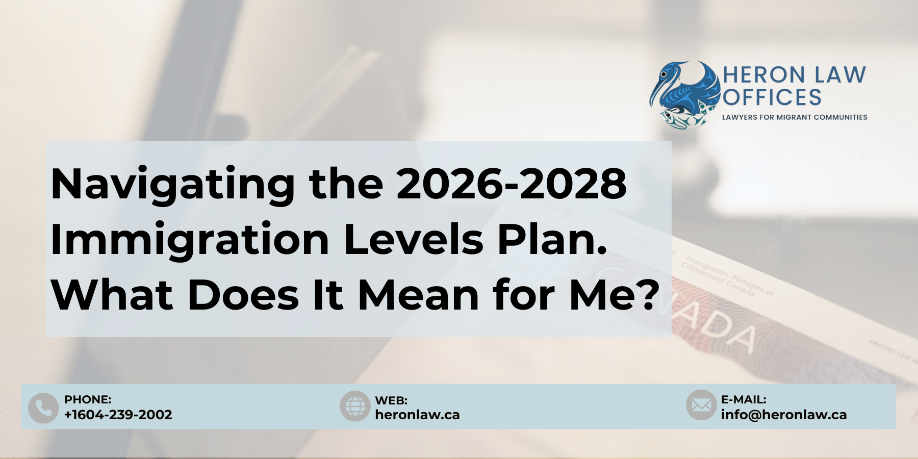 Navigating the 2026-2028 Immigration Levels Plan. What Does It Mean for ...