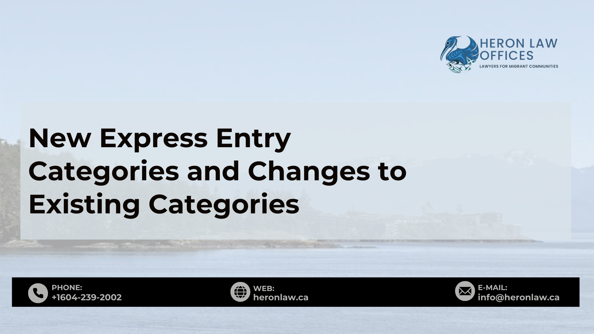 New Express Entry Categories and Updates to Existing Categories - Heron ...